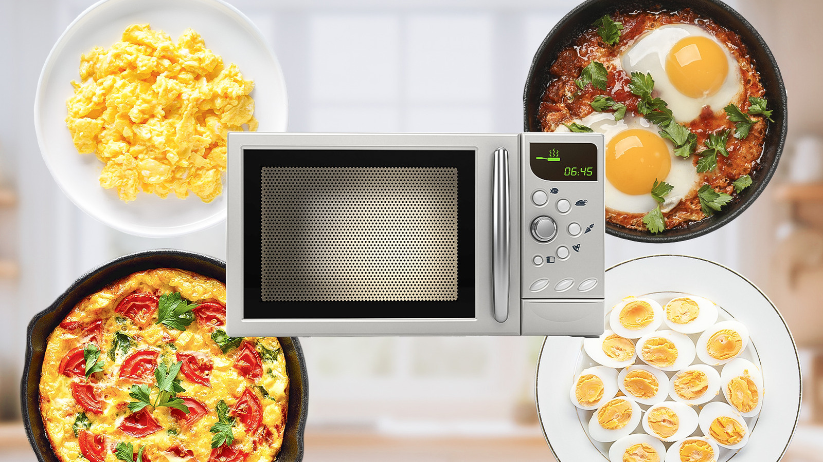 how to cook eggs on microwave